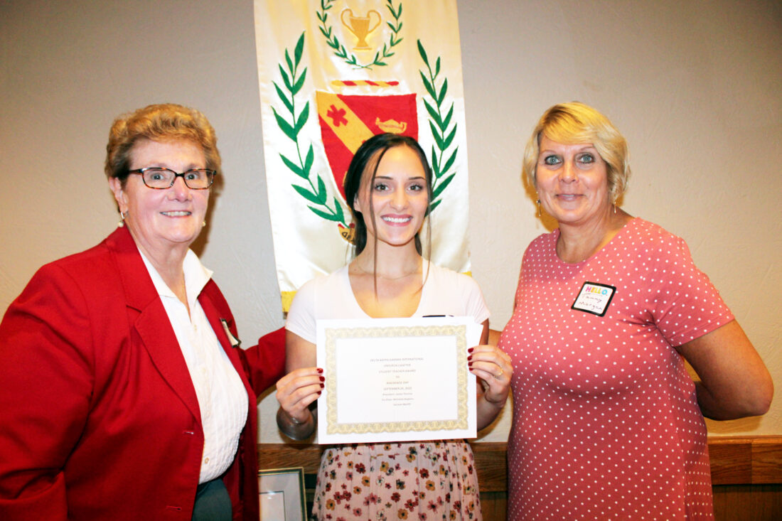 Local college student receives Omicron scholarship | News, Sports, Jobs ...
